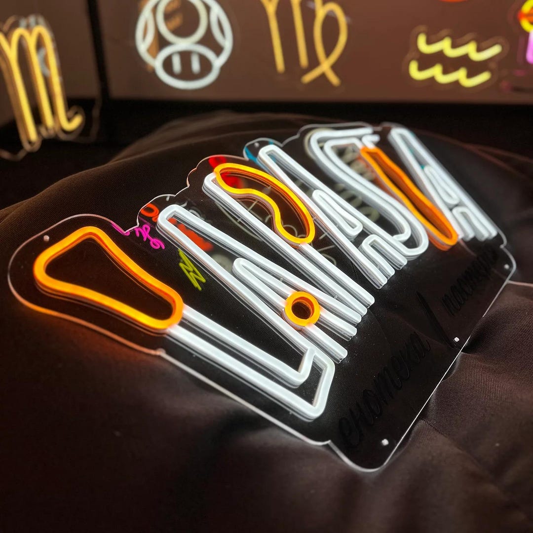 Neon Sign Custom LED Wall Decor for Living Room, Cool Lamp Atmosphere ...