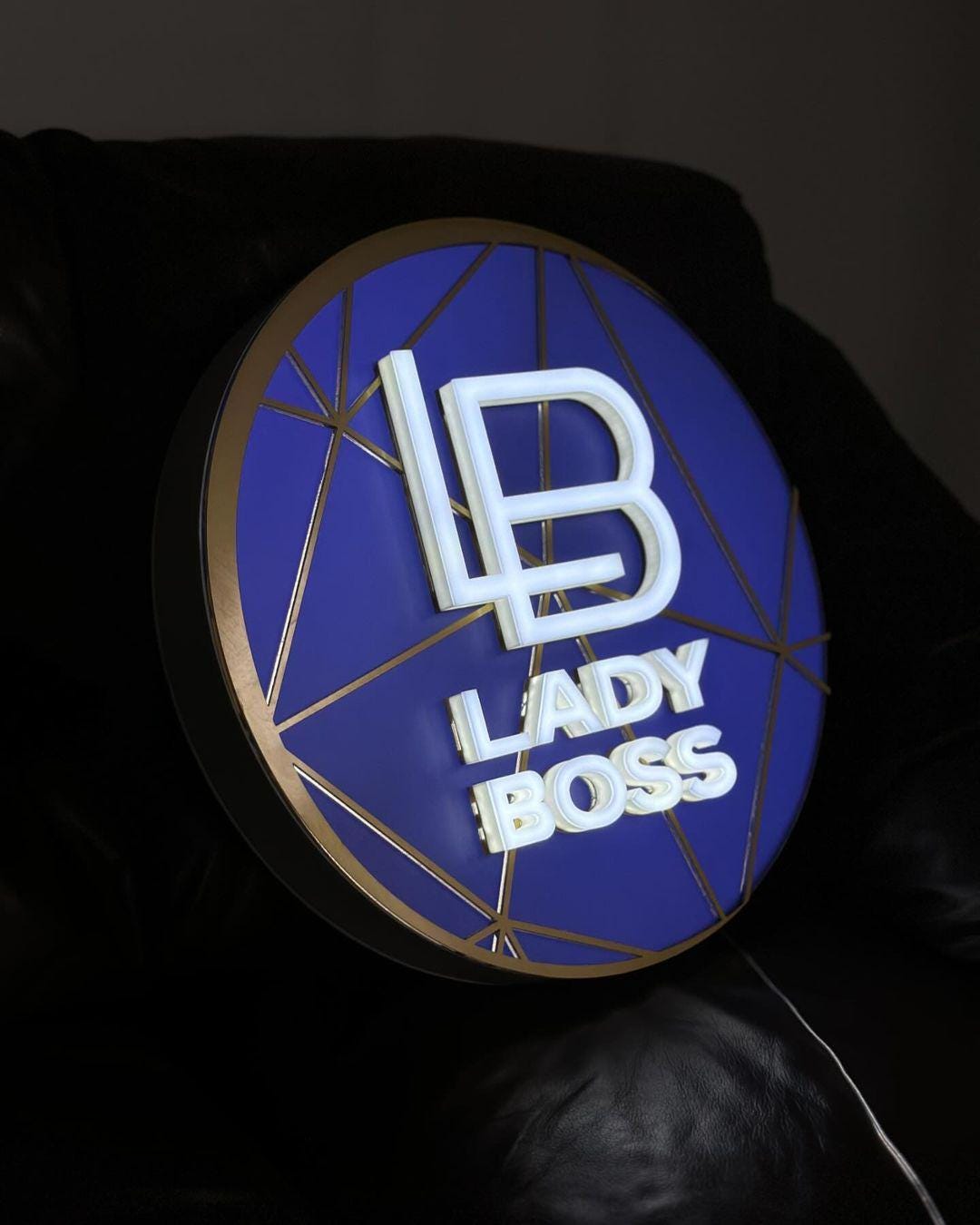 Custom 3D LED Letters Light Box Neon Sign | Customizable Wall Decor for ...