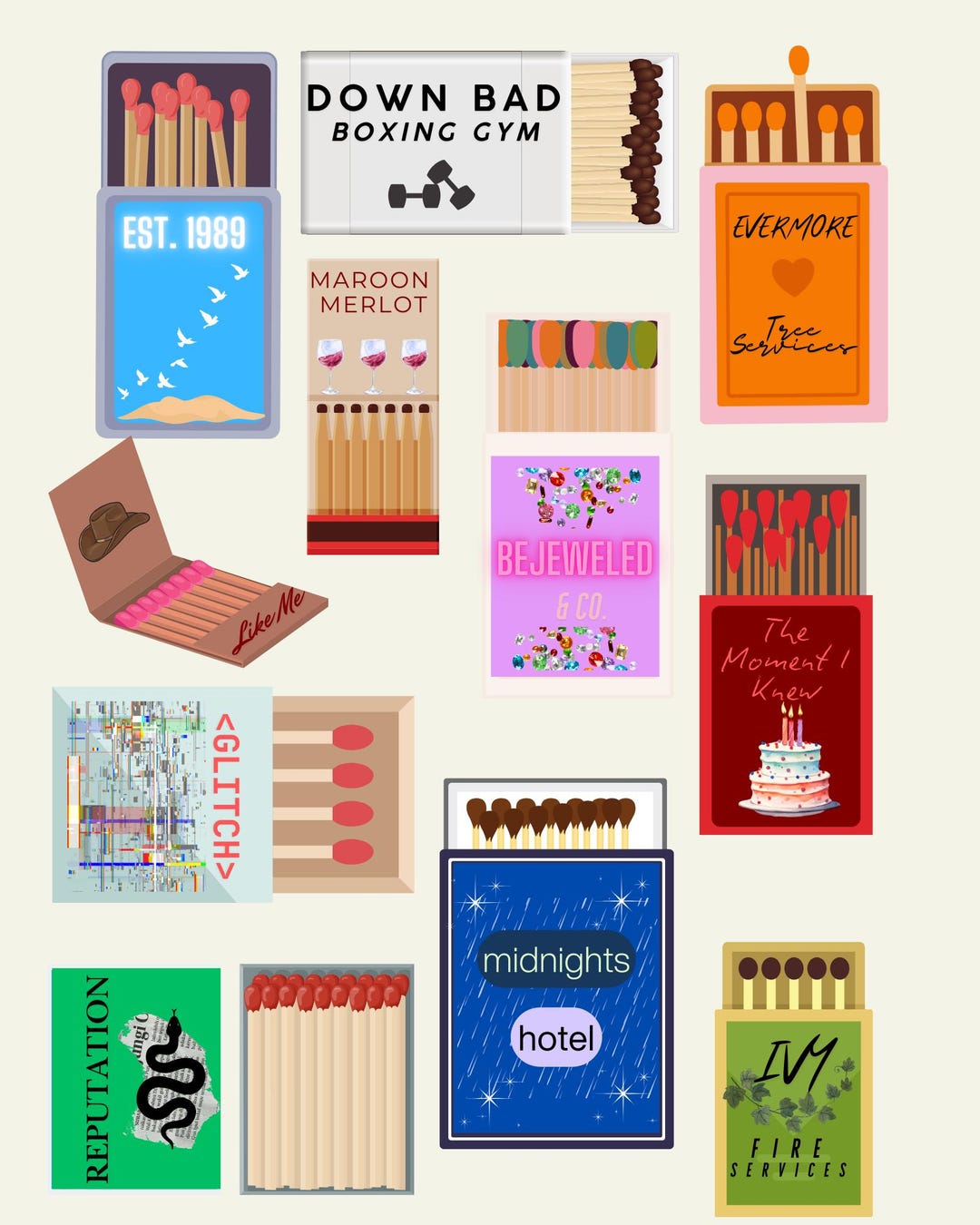 MATCHBOX- Taylor Swift- Retro Art Print-gift Idea- Digital Printable ...