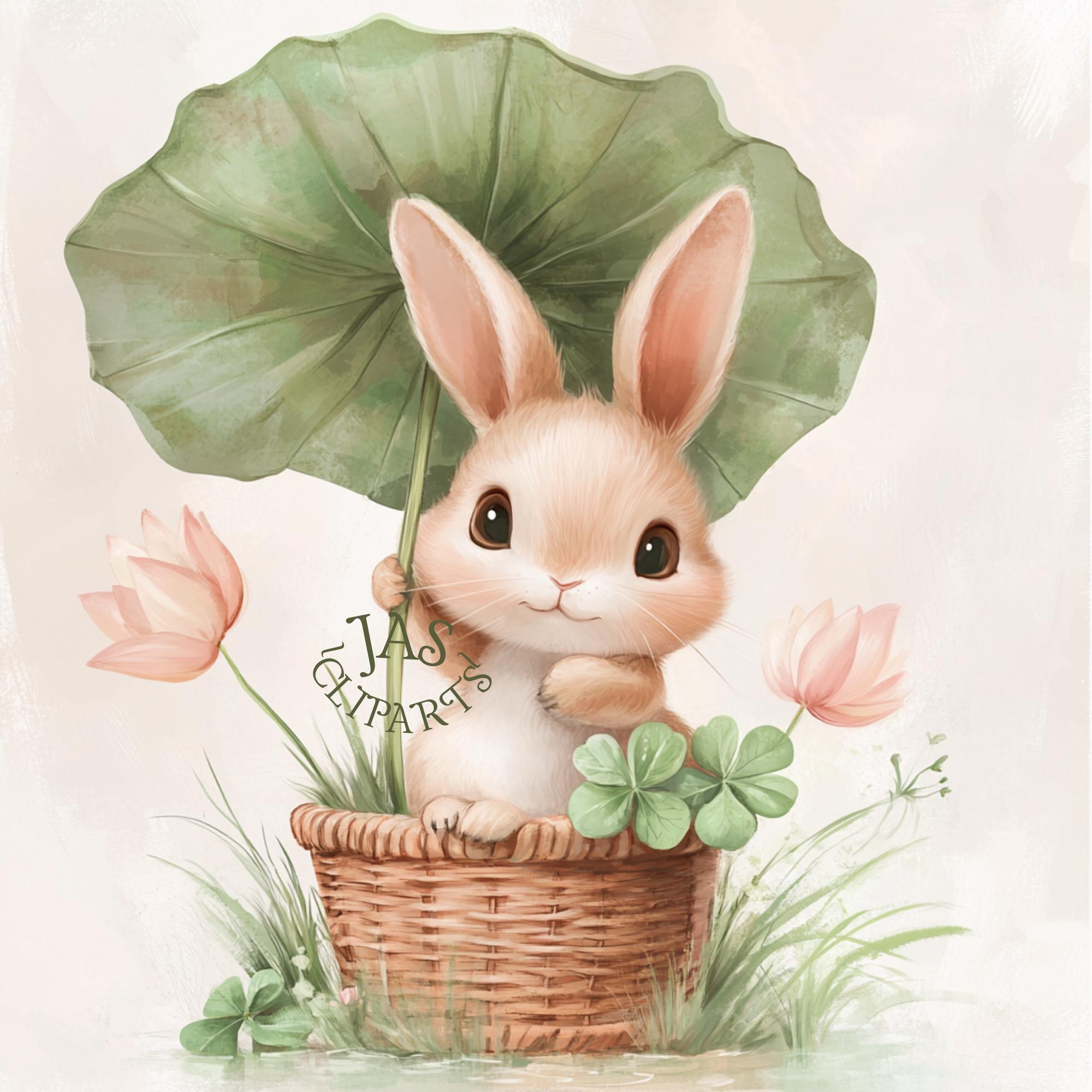 Watercolor Bunny Clipart – Easter Nursery Art (digital Download) - Etsy UK