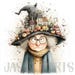 Watercolor Halloween Witch Clipart Bundle – Grandma Witch Illustration ...