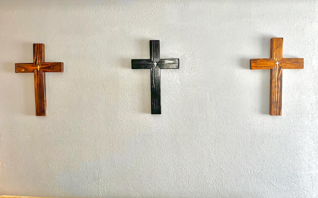 Large Wood Cross, Wooden Cross, Christian Wedding Gift, Wedding Decor ...
