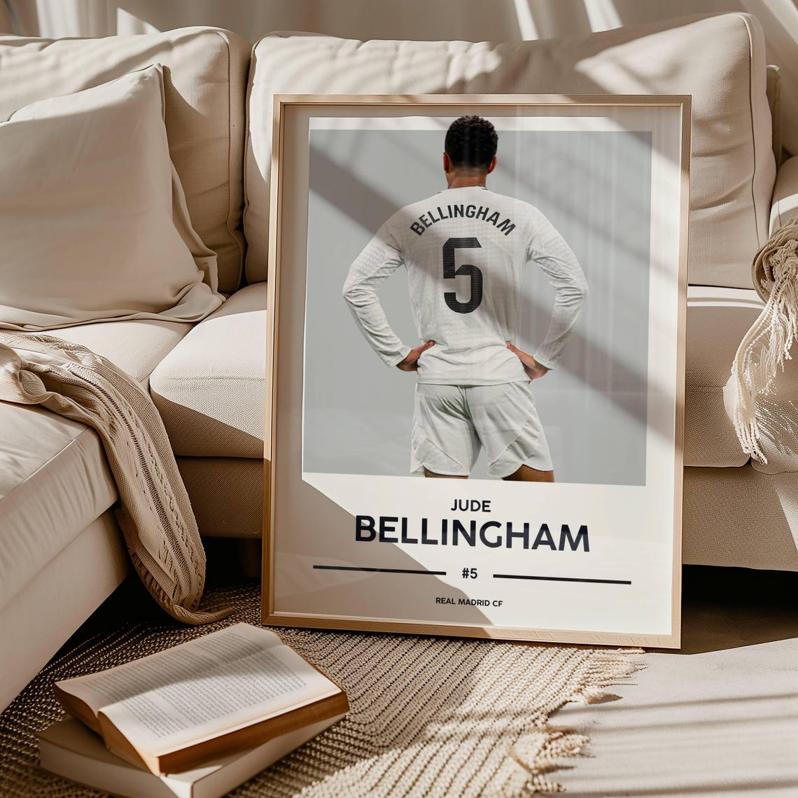 Jude Bellingham Poster, Real Madrid Poster, Soccer Gifts, Sports Poster ...