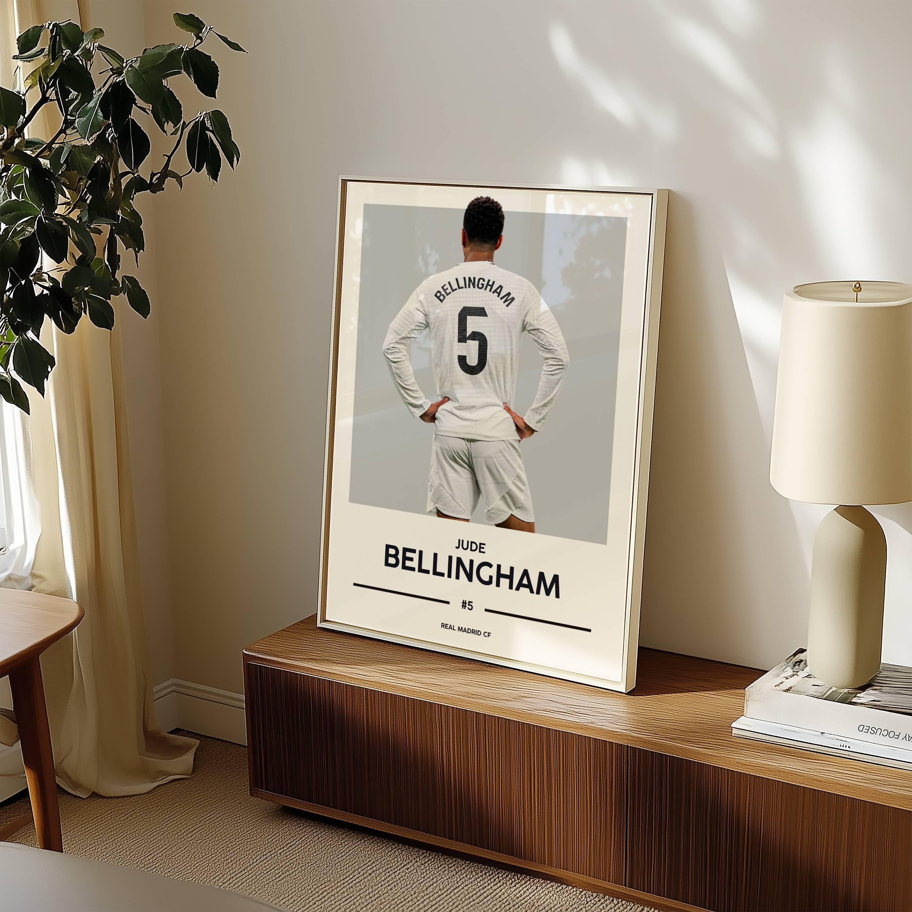 Jude Bellingham Poster, Real Madrid Poster, Soccer Gifts, Sports Poster ...