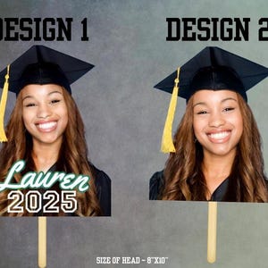 Custom Graduation Big Head Cutout – Personalized Fathead Face Sign for ...