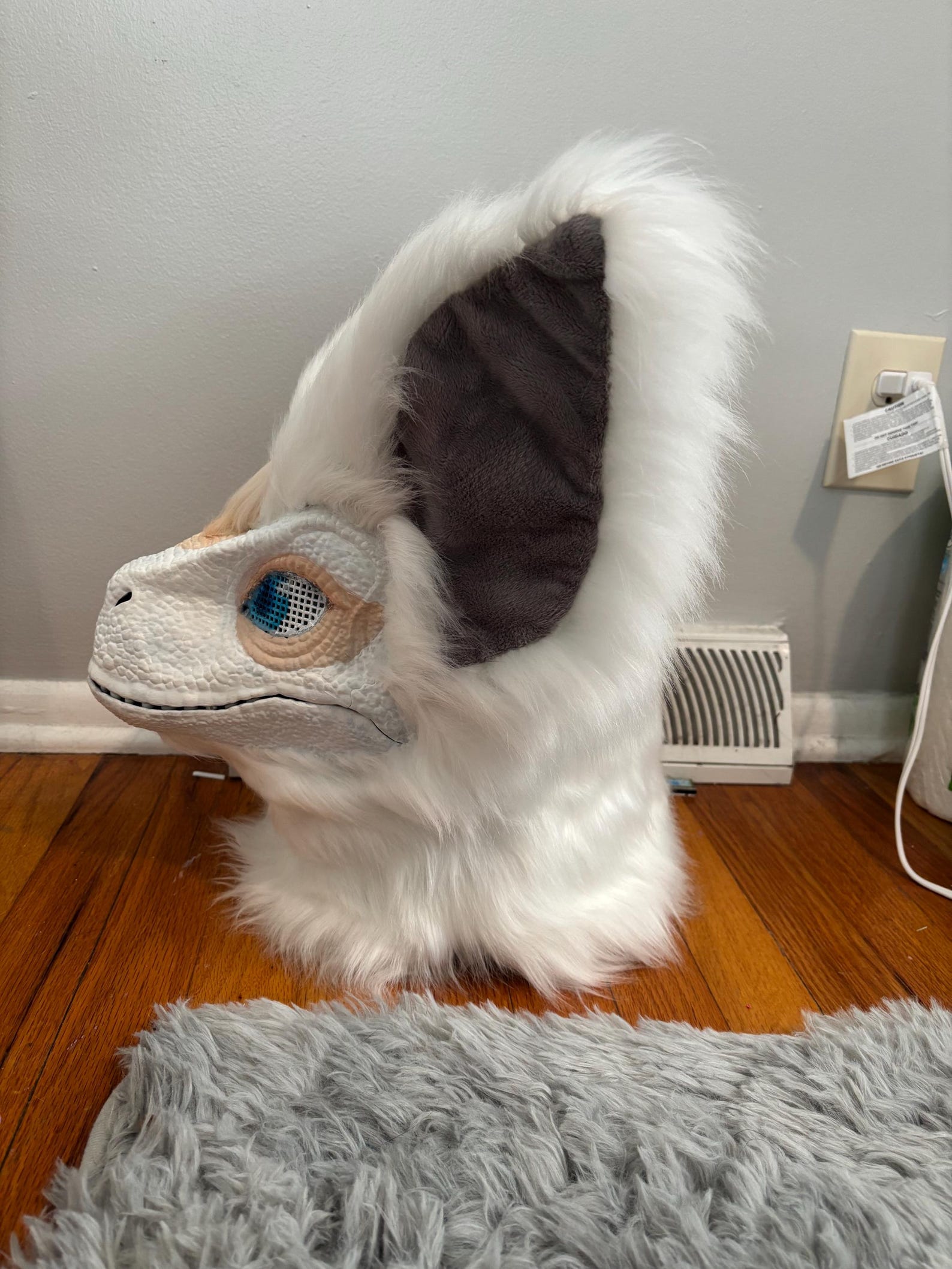 Premade Dino Mask Partial! Head, Paws, Armsleeves, and Tail. - Etsy