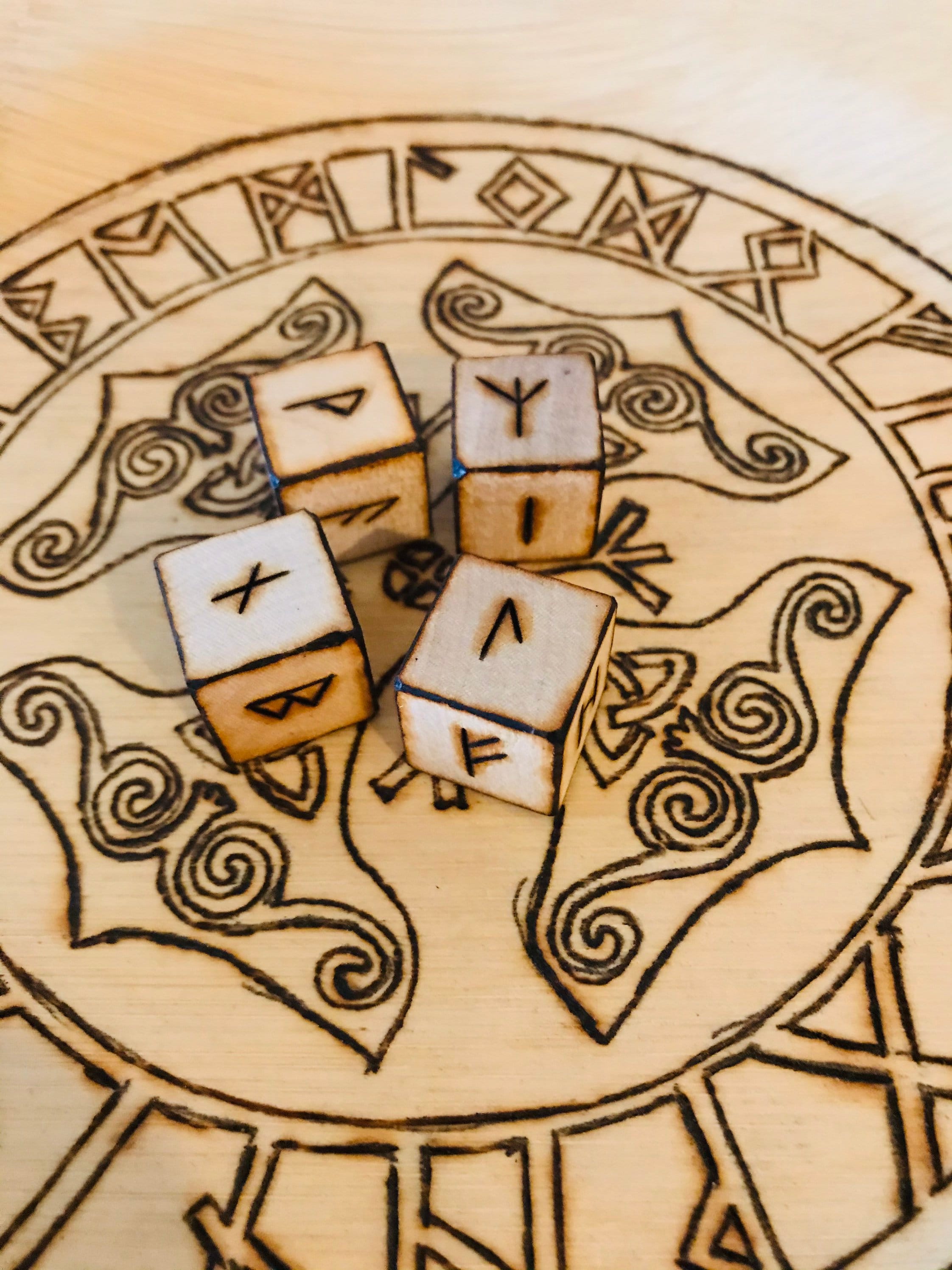 Rune Dice - Etsy