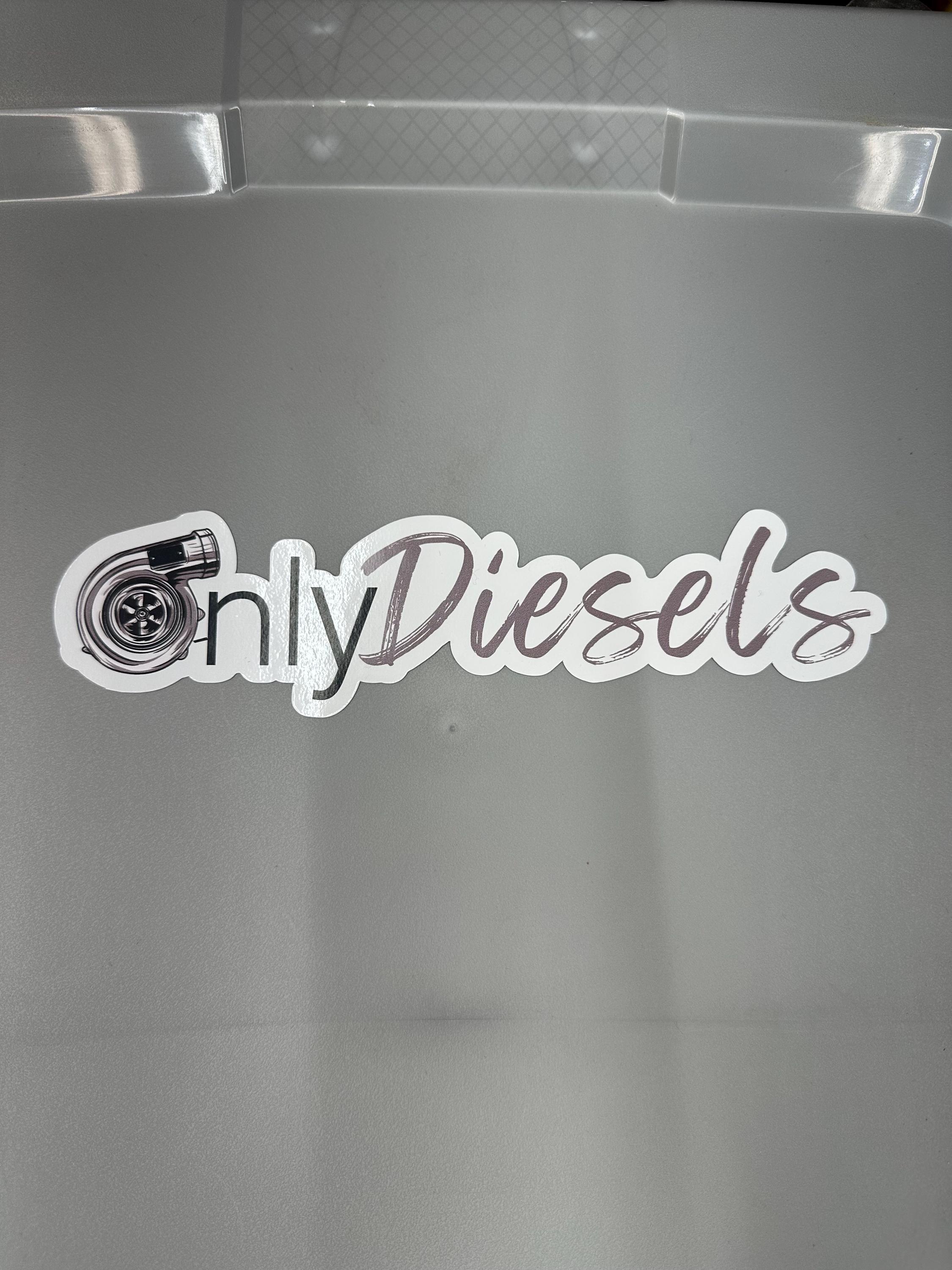 Only Diesels Sticker - Etsy