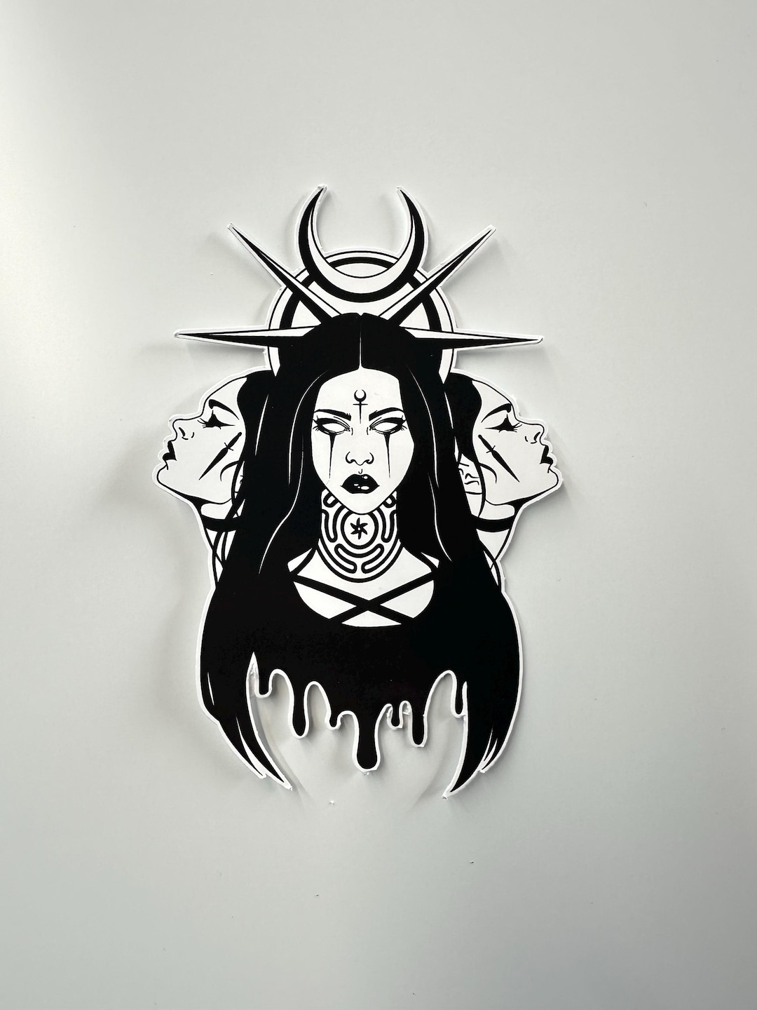 Hecate Sticker: Greek Goddess Mystical Decal - Etsy