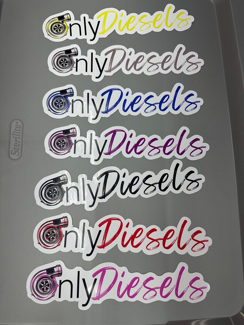 Only Diesels Sticker - Etsy