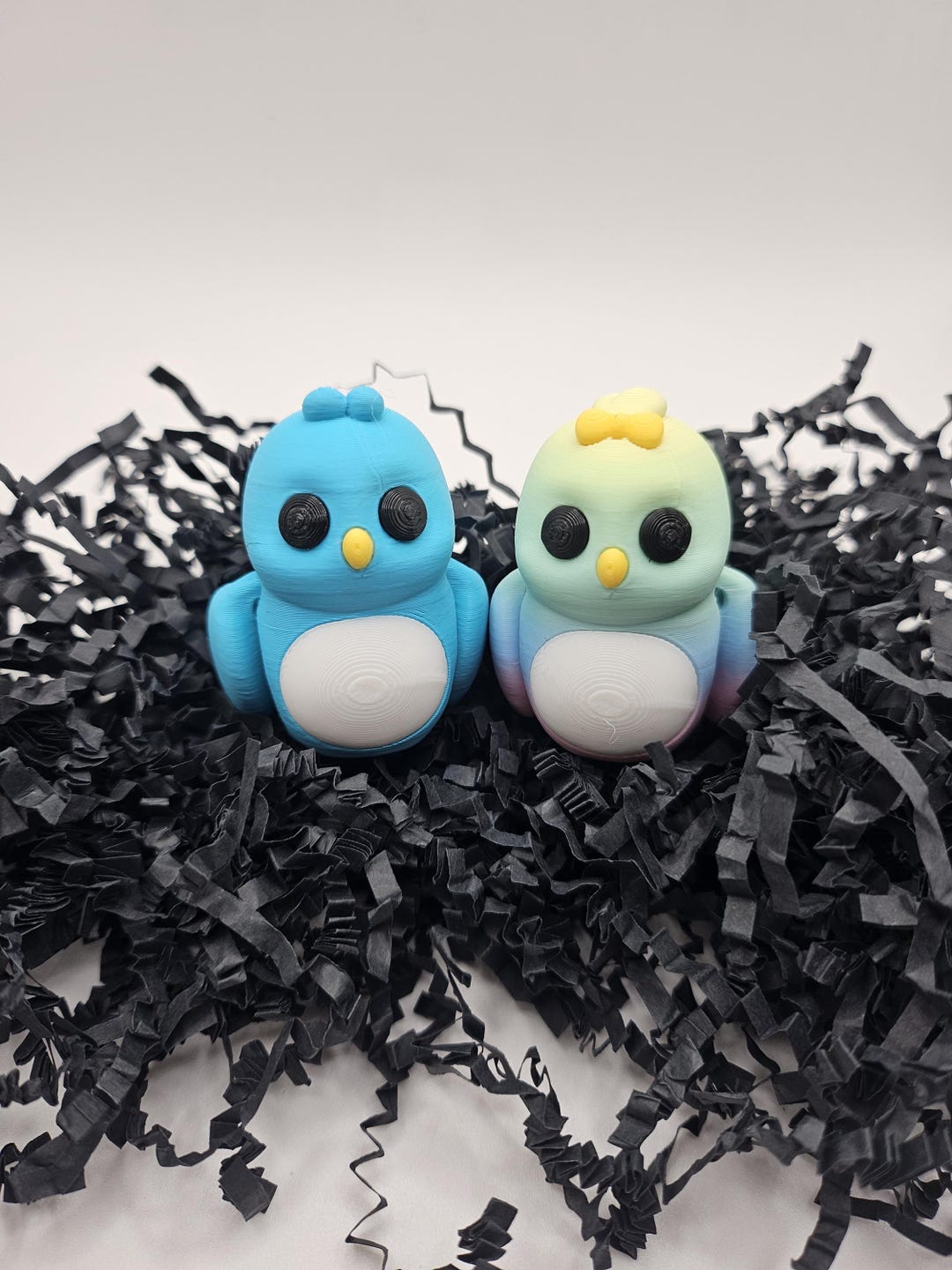 Cute Lovebird Couple Figurines Flapping Wings Perfect Gift for Weddings ...