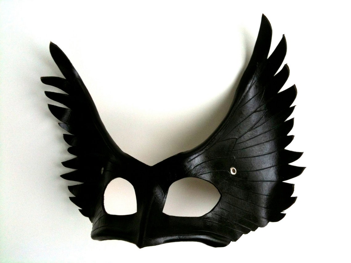 Angel Leather Mask | Etsy