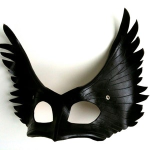 Angel Leather Mask - Etsy