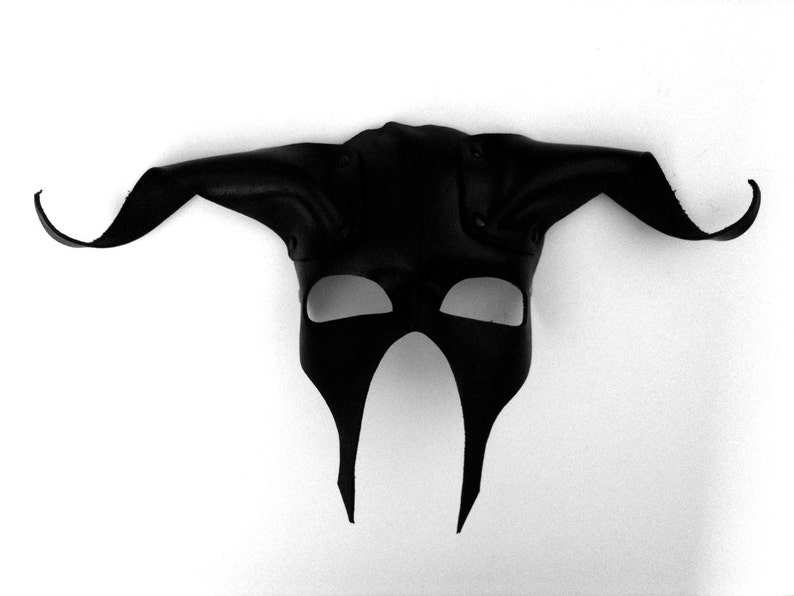 Minotaur Leather Mask - Etsy