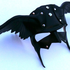Stryx Leather Mask - Etsy