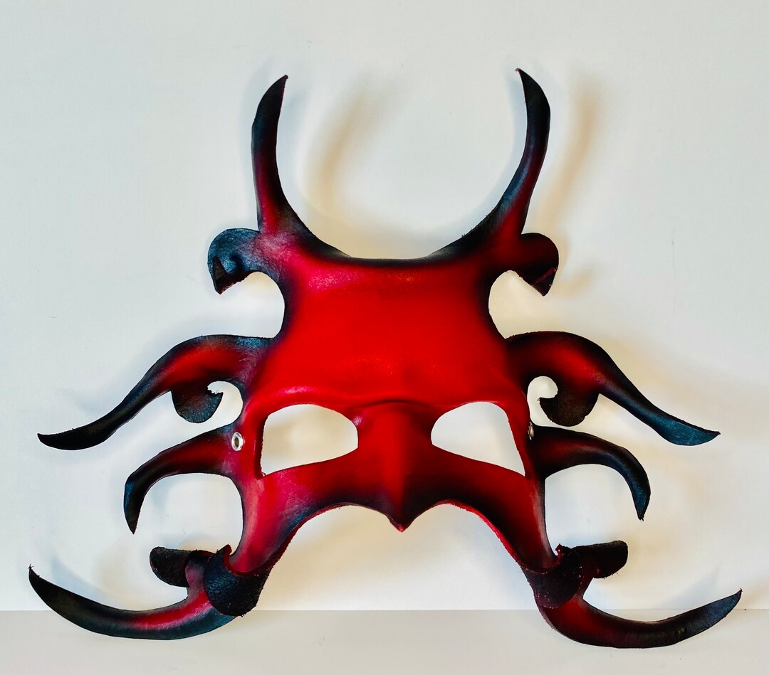 Hades Leather Mask - Etsy