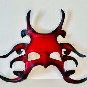 Hades Leather Mask - Etsy