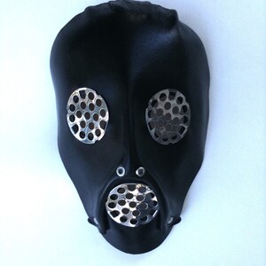 Death Squad 3 Leather Mask - Etsy