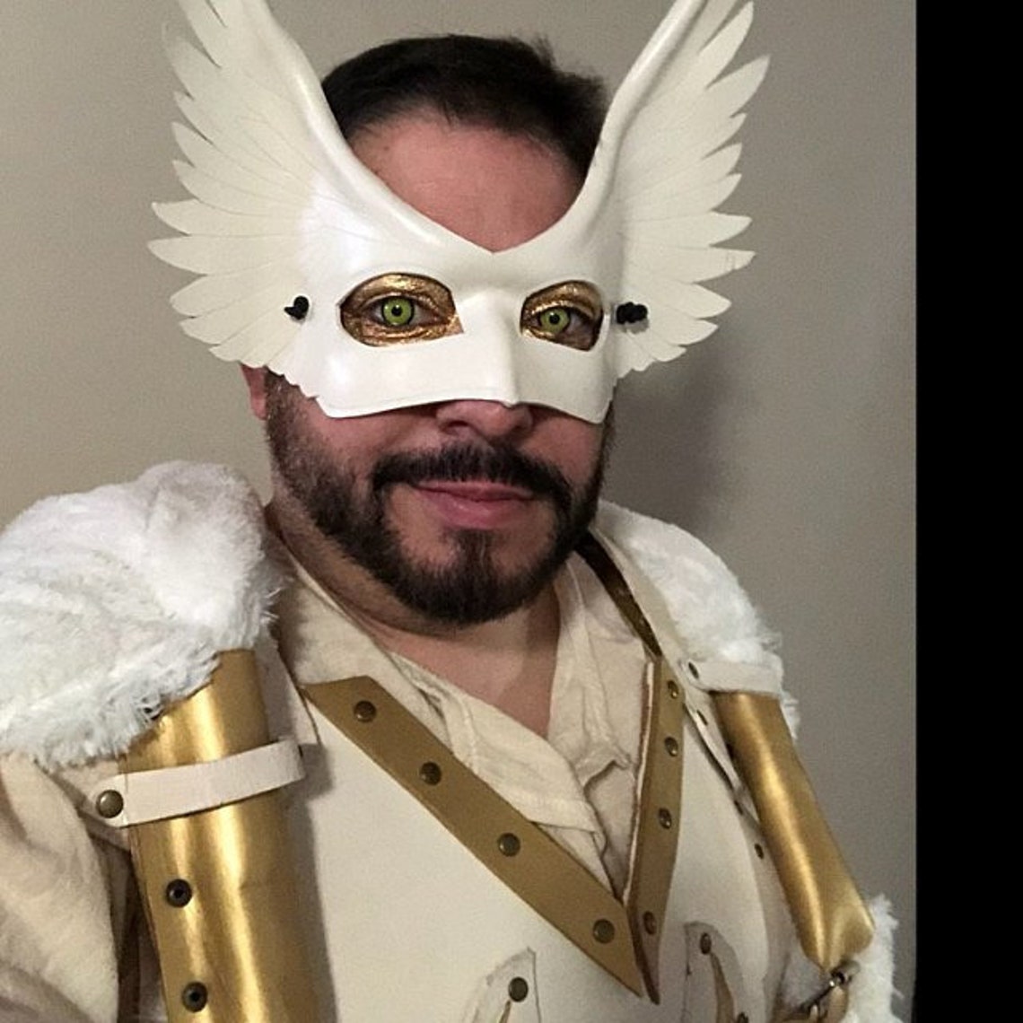 Angel Leather Mask | Etsy