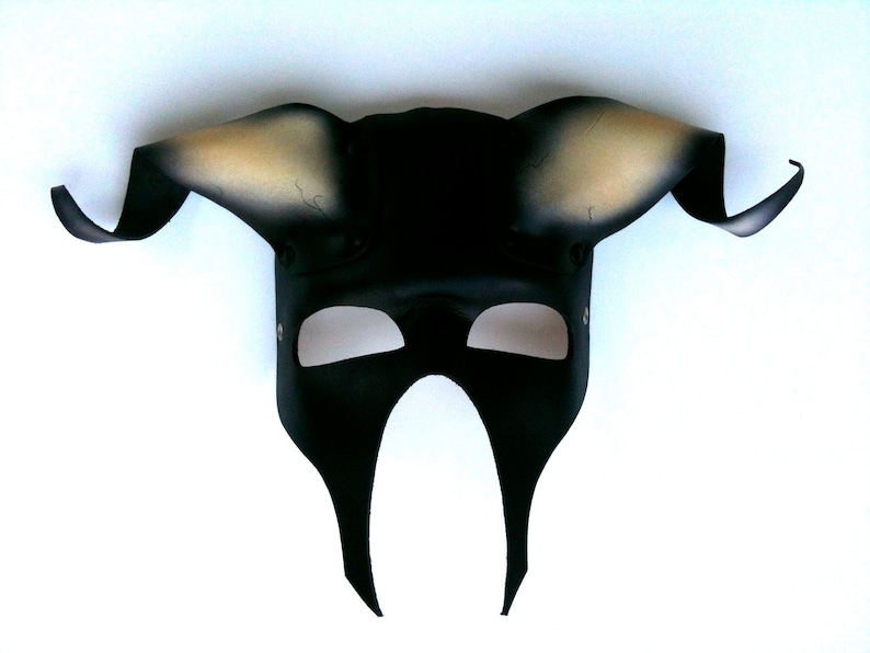 Minotaur Leather Mask (version 2) - Etsy
