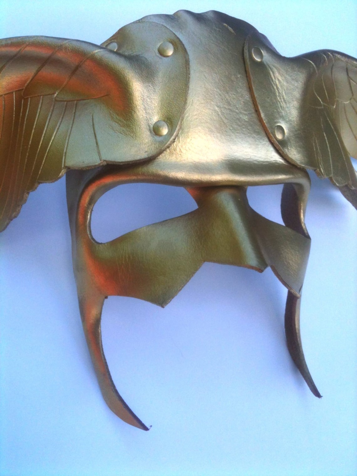 Stryx Leather Mask - Etsy