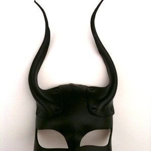 Night Creature Leather Mask - Etsy