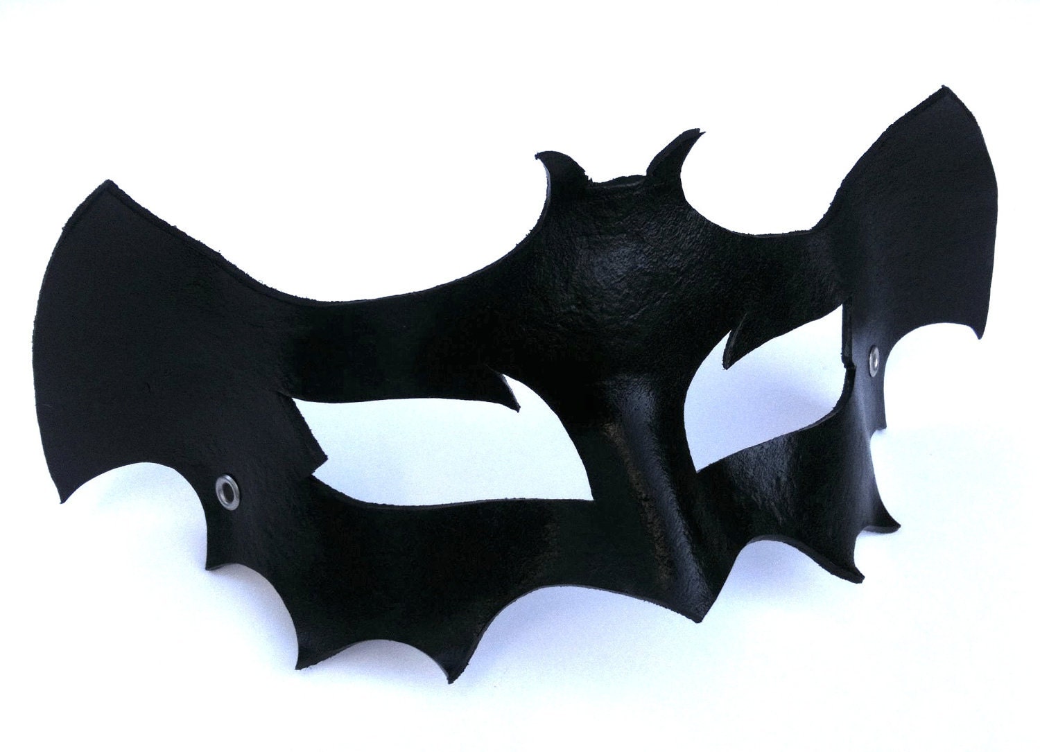 Bat Leather Mask - Etsy