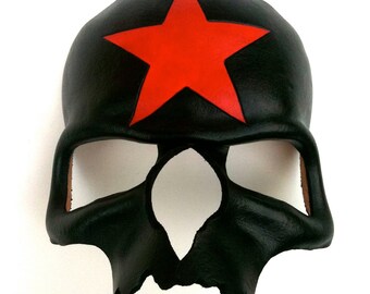 Death Squad 4 Leather Mask | Etsy