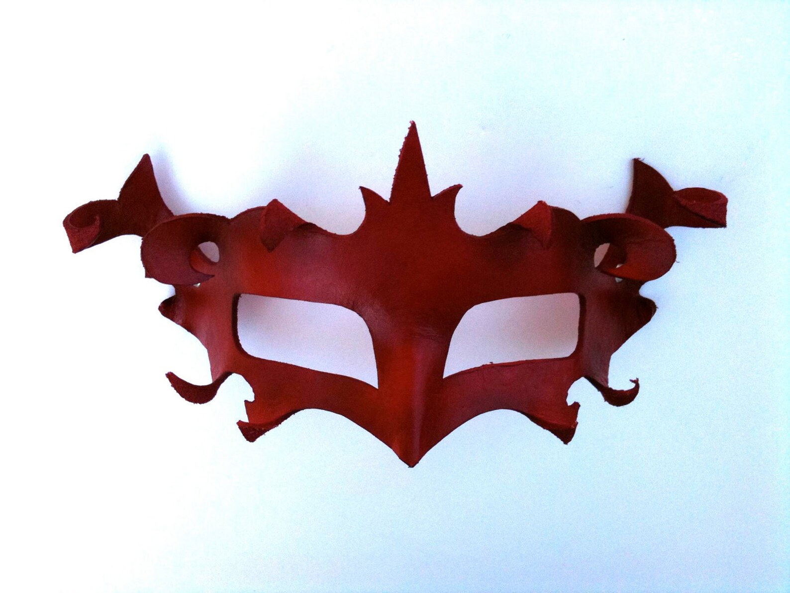 Dark Masquerade Leather Mask - Etsy