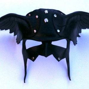 Stryx Leather Mask - Etsy