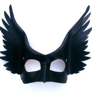 Angel Leather Mask - Etsy