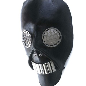Death Squad 2 Leather Mask - Etsy