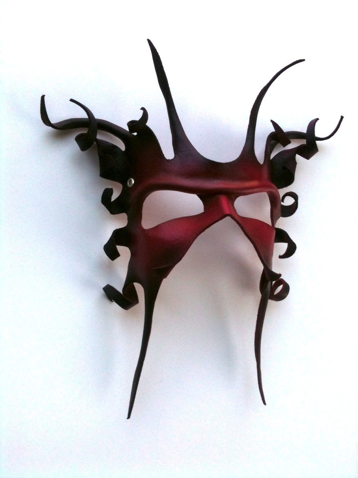 Medusa Leather Mask - Etsy