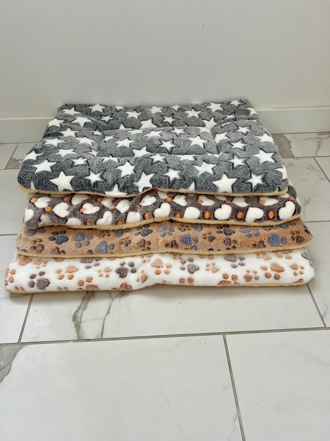 Handmade Breathable Machine Washable Plush Cat/dog/rabbit Pet Bed Mat ...