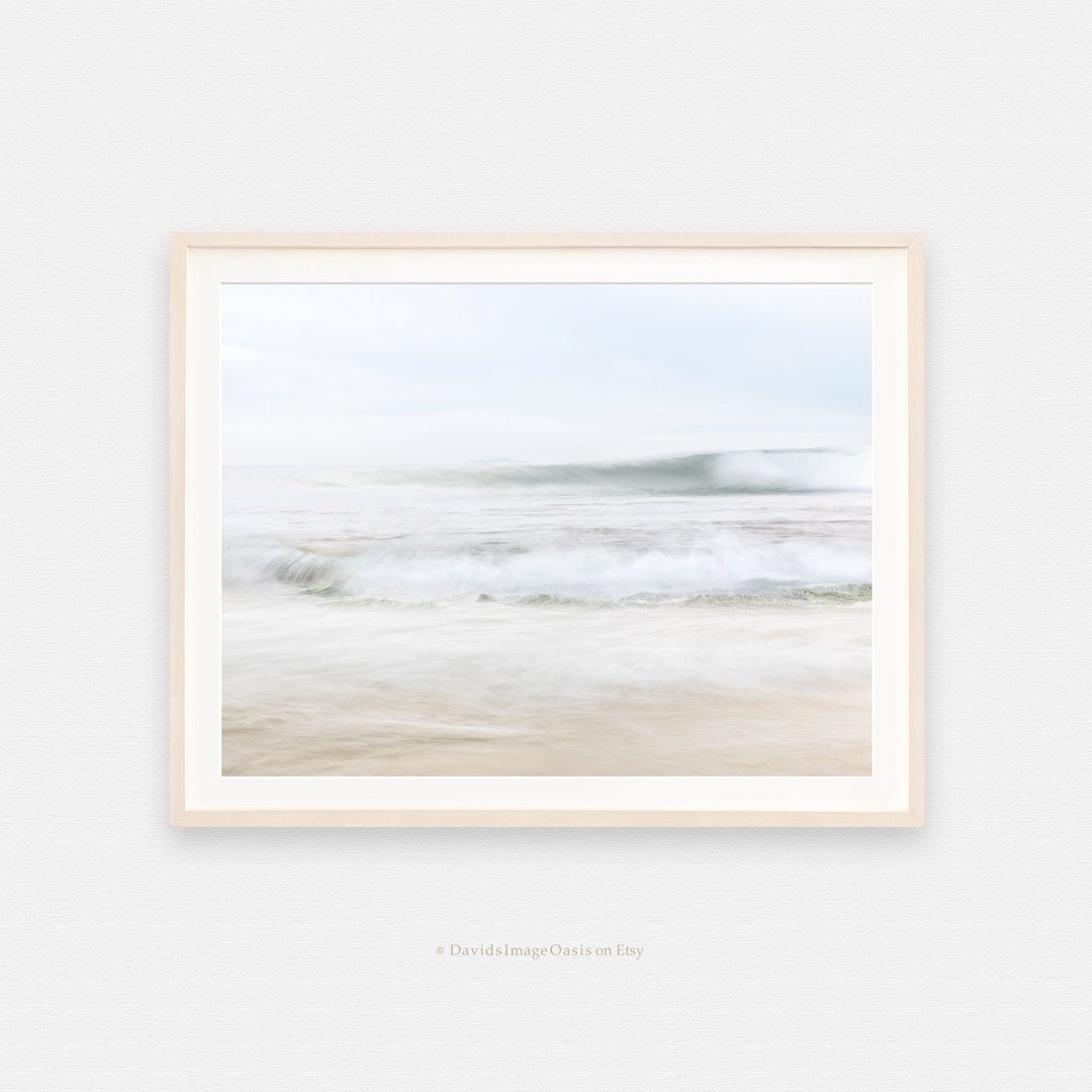 Ocean Wave Print Abstract Seascape Seascape Print - Etsy