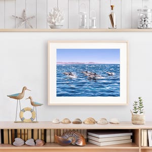 Dolphin Jigsaw Puzzle, 1014 Pieces, Ocean Wildlife Game, Adults, Kids ...