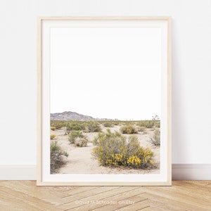 Set of 3 Desert Landscape Prints; Set of Three Prints; Desert Landscape ...