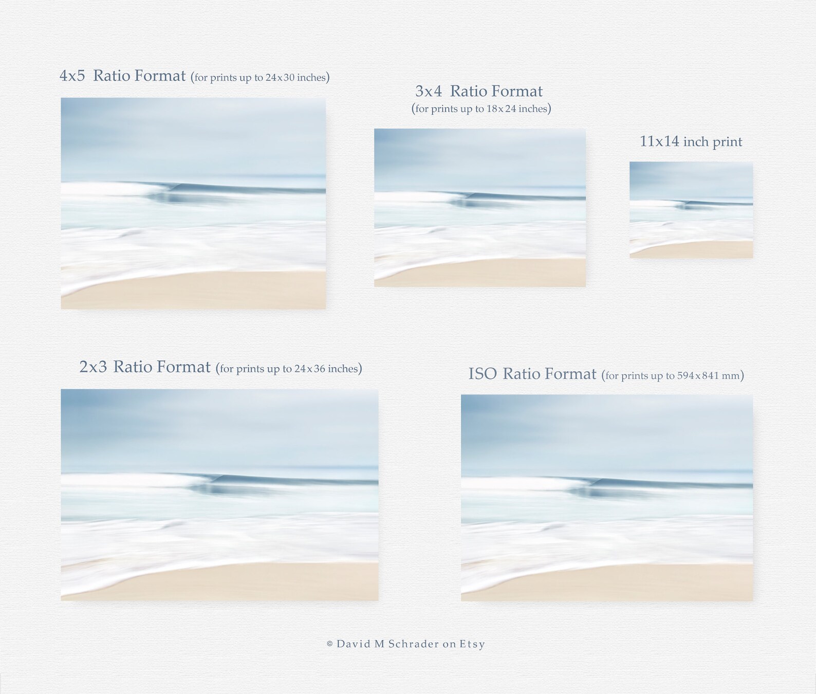 Seascape printable wave print surf photograph minimalist | Etsy