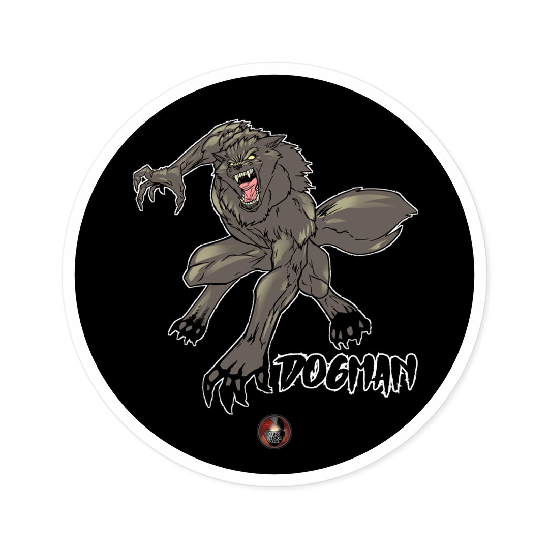The Dogman Vinyl Sticker - Etsy