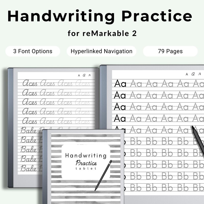 Writing Practice - Etsy