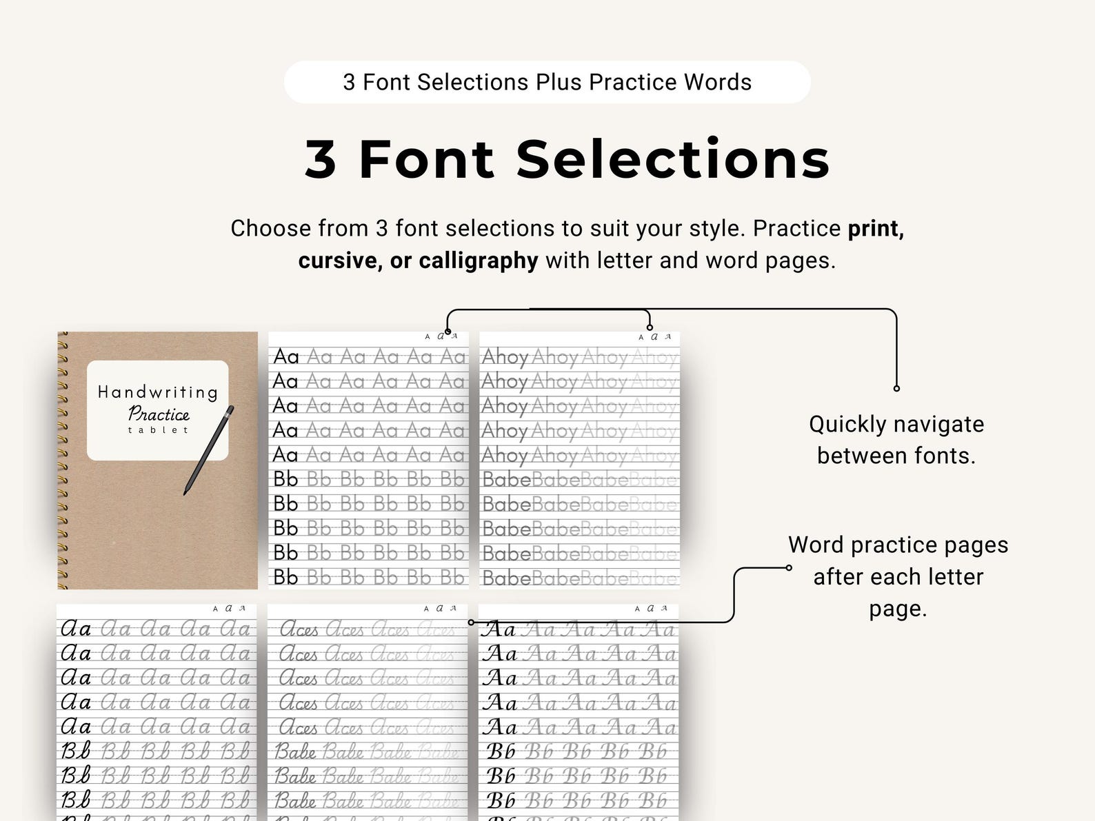 Remarkable Paper Pro Digital Handwriting Practice Educational Workbook ...