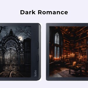 Kobo Libra Colour Lock Screens Gothic Images Tablet Dark Romance Design ...