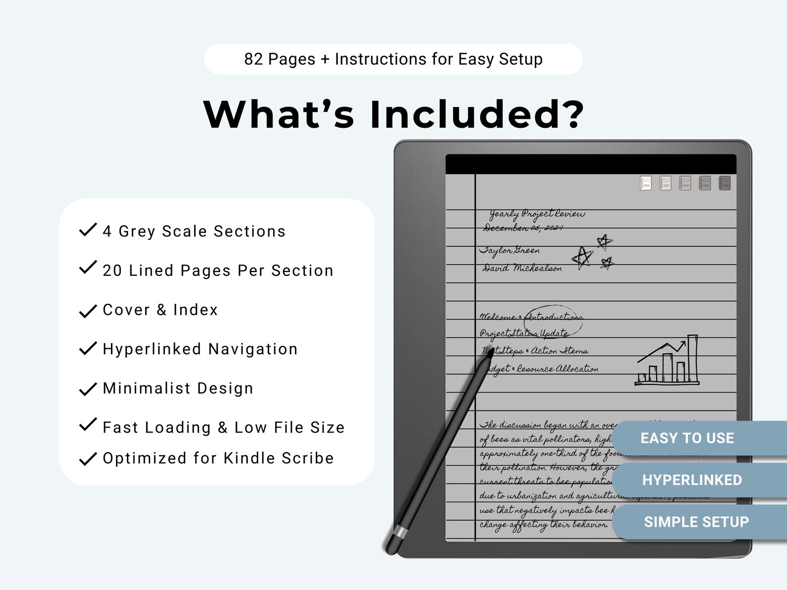 Kindle Scribe Legal Pad Template Digital Note Taking Template ...