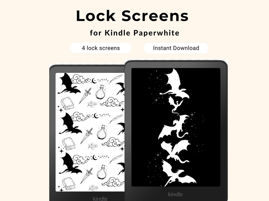 Kindle Paperwhite Lock Screens Dragon Images Tablet Dark Romance Design ...