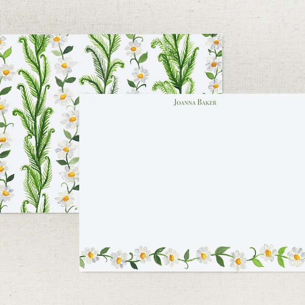 Daisy Note Cards - Etsy