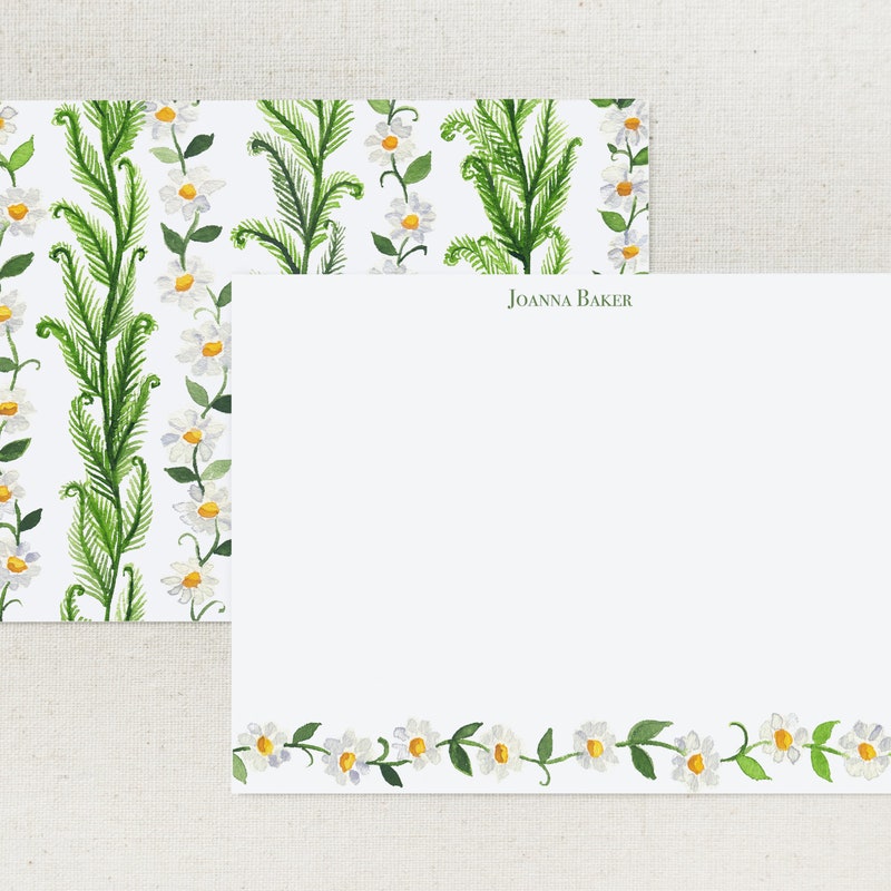 Daisy Note Cards - Etsy