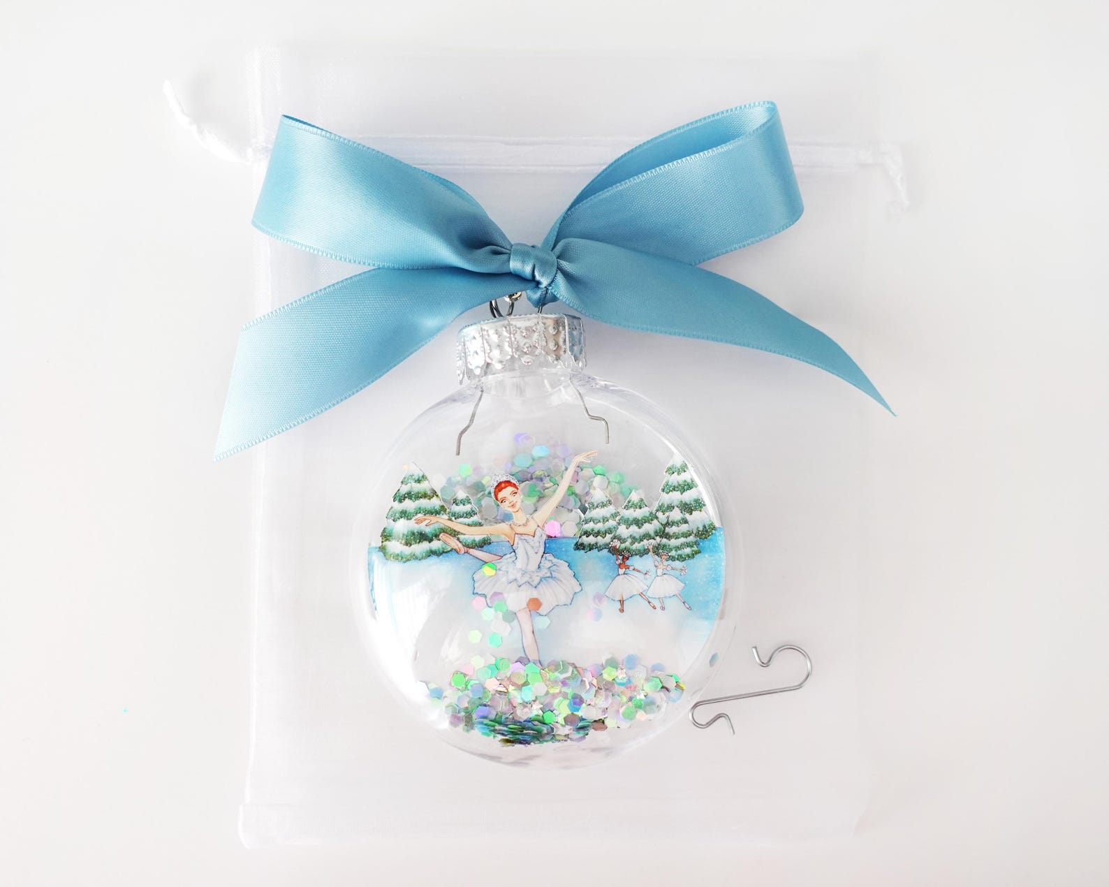 Create Your Own Nutcracker Gift Set - Glitter Ornament Set of 6 ...