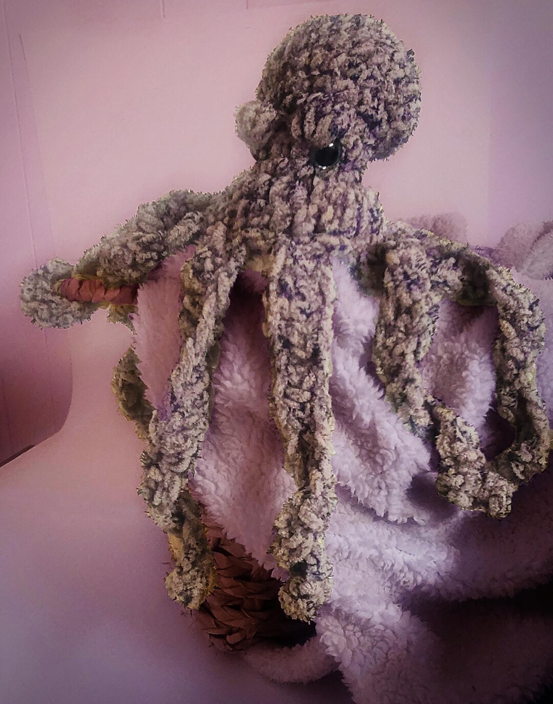Poseidon the Octopus Plush – Ocean Royalty in Cuddly Form - Etsy