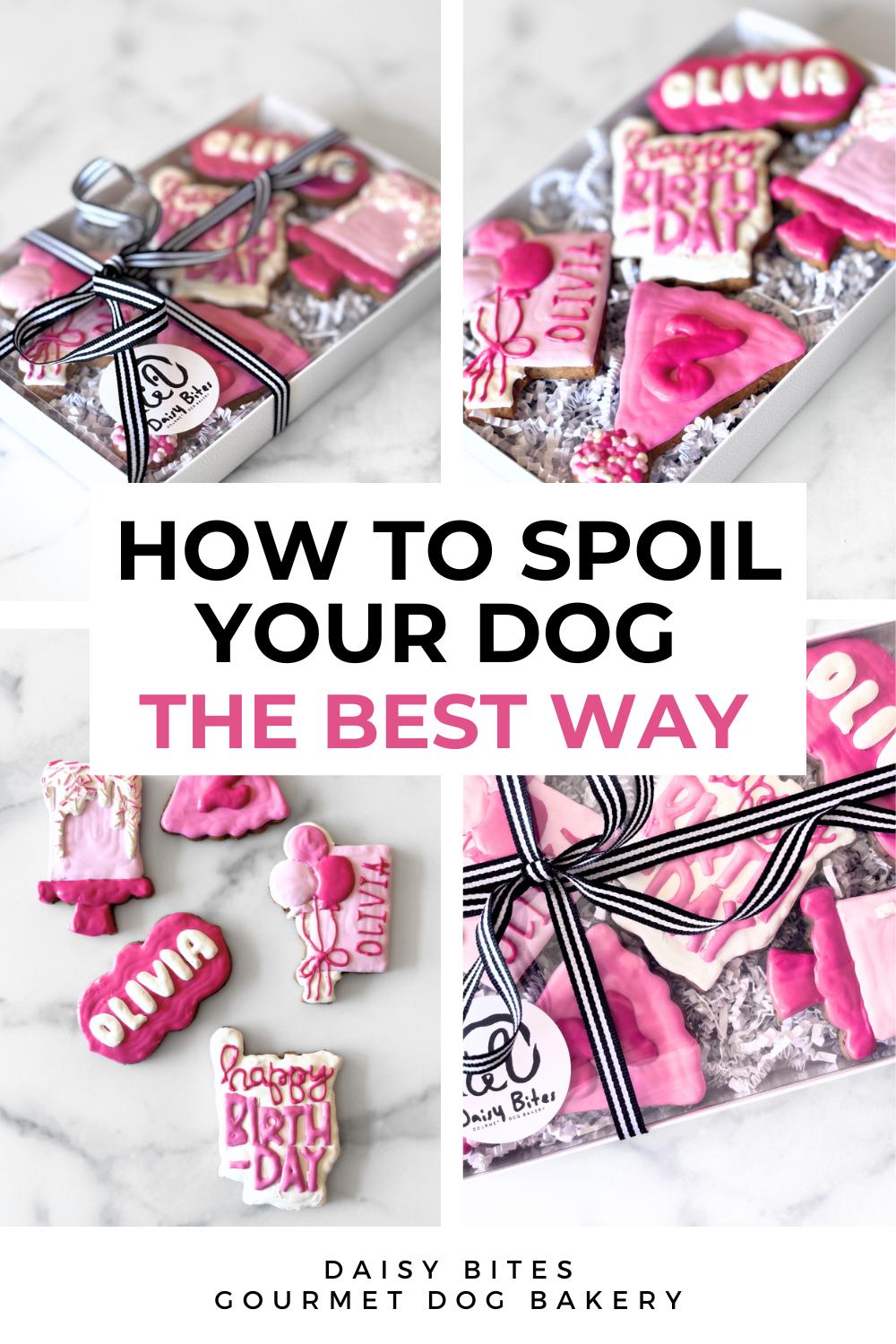 Custom Dog Treat Birthday Gift Personalized Dog Biscuit Homemade Dog ...