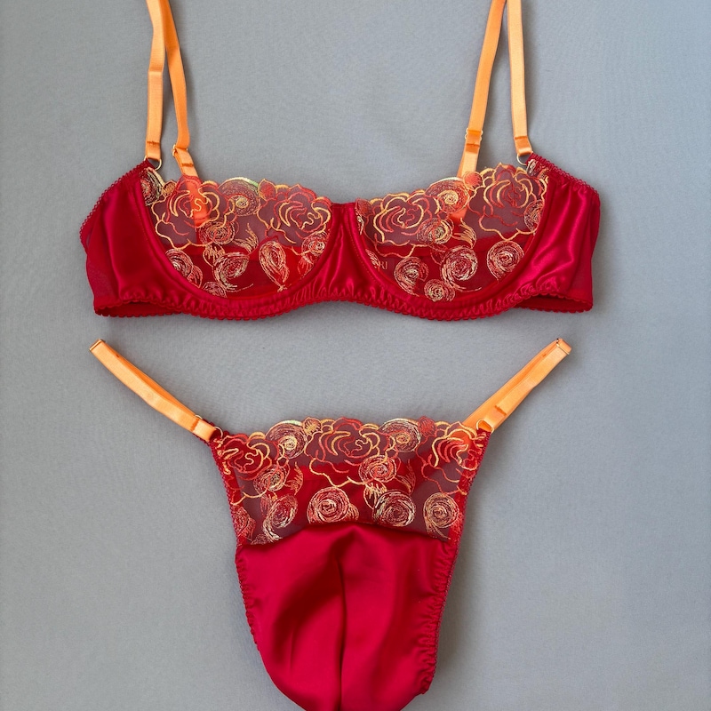 Gay Men Red Lace - Etsy